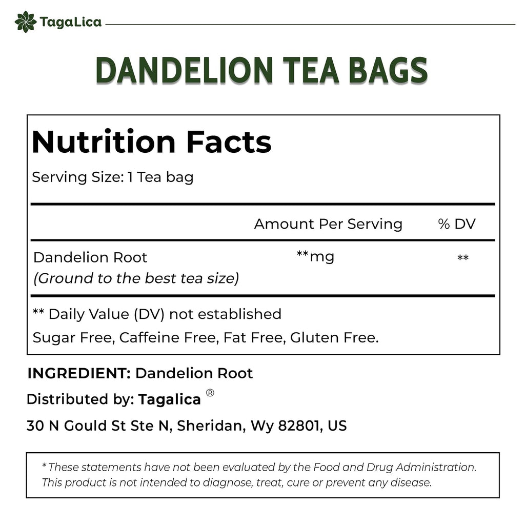 natural herbal remedy dandelion tea