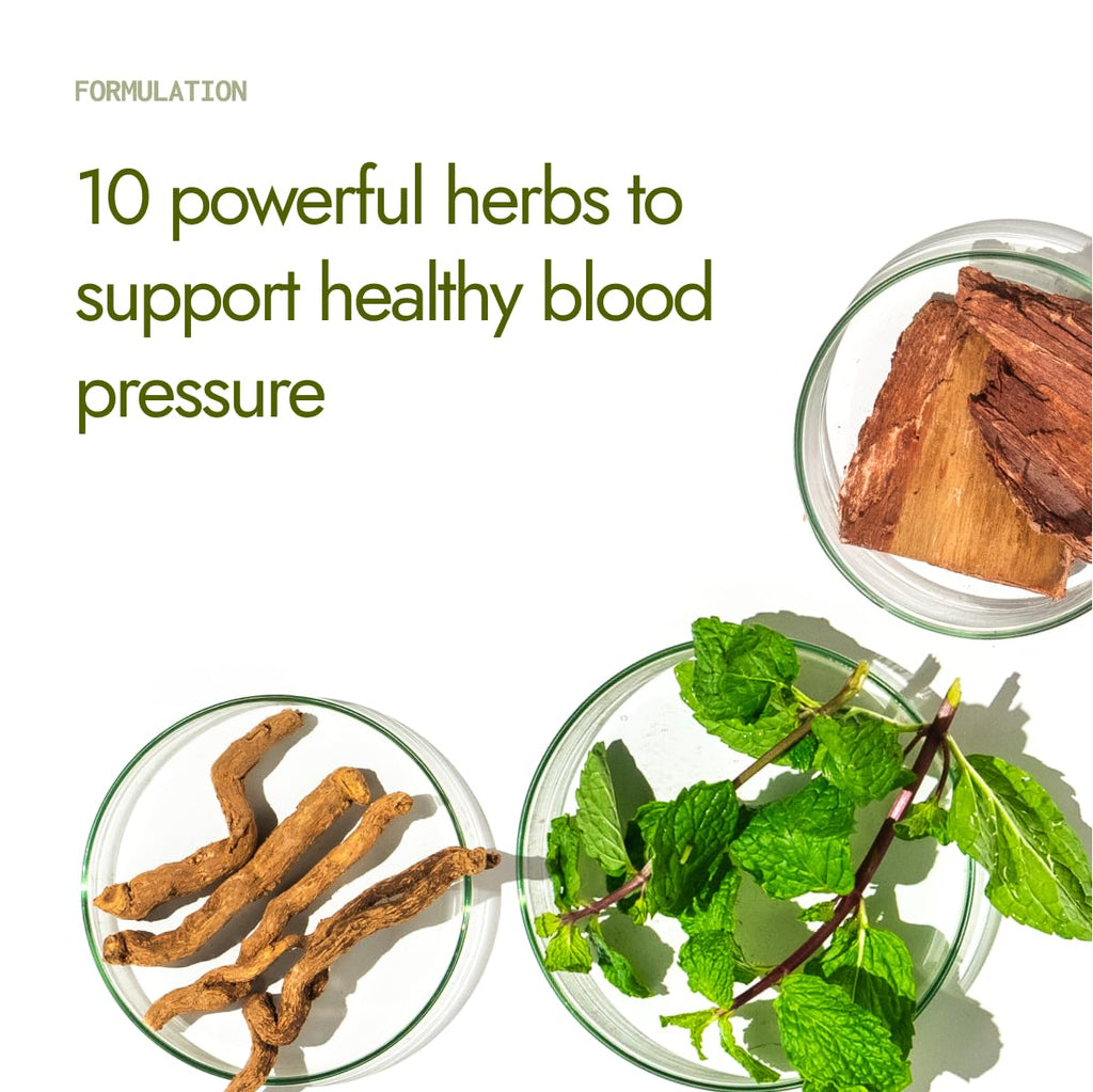 Natural herbal remedy for blood pressure