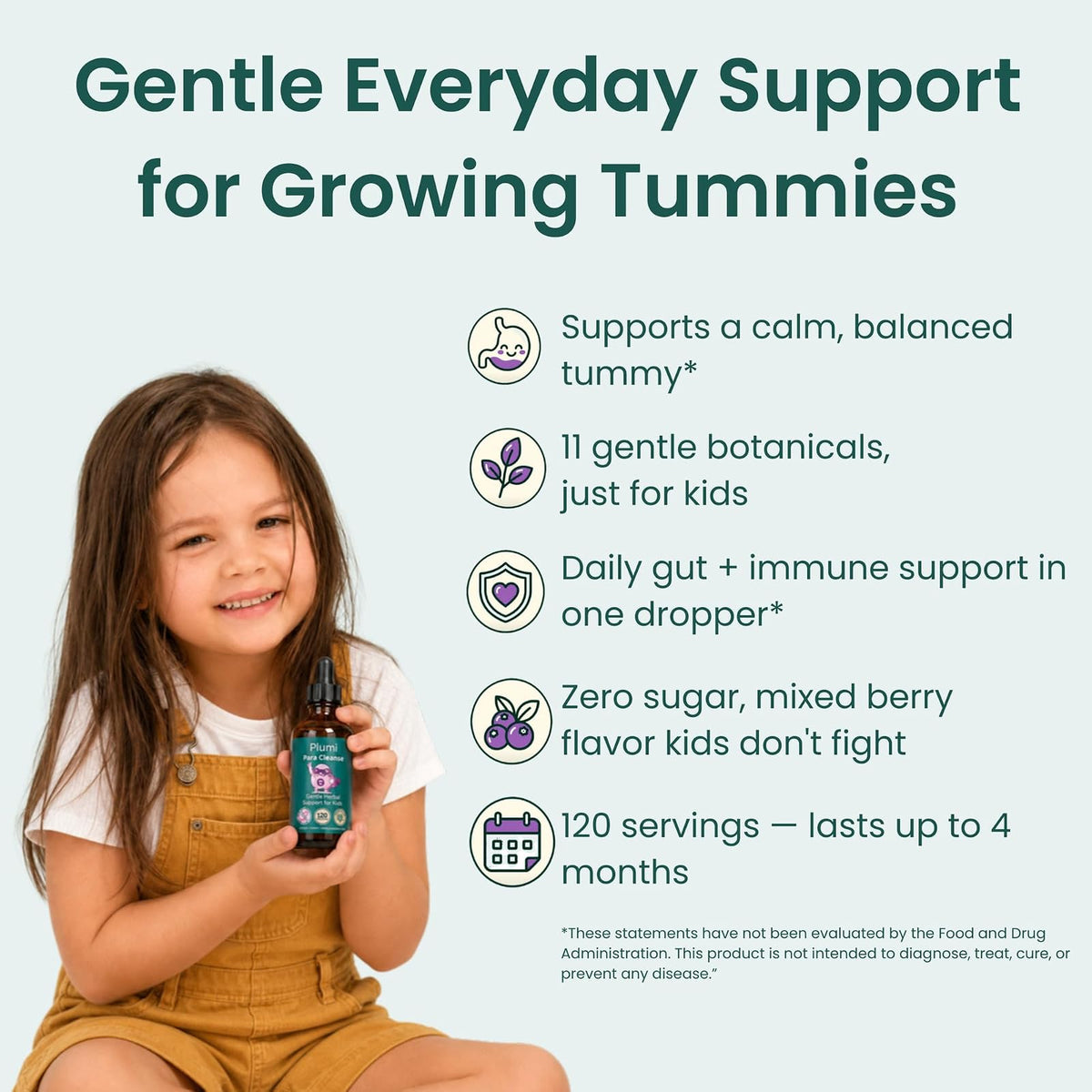 Natural herbal remedy for children's health