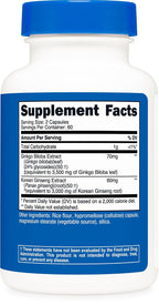 Natural herbal remedy for focus