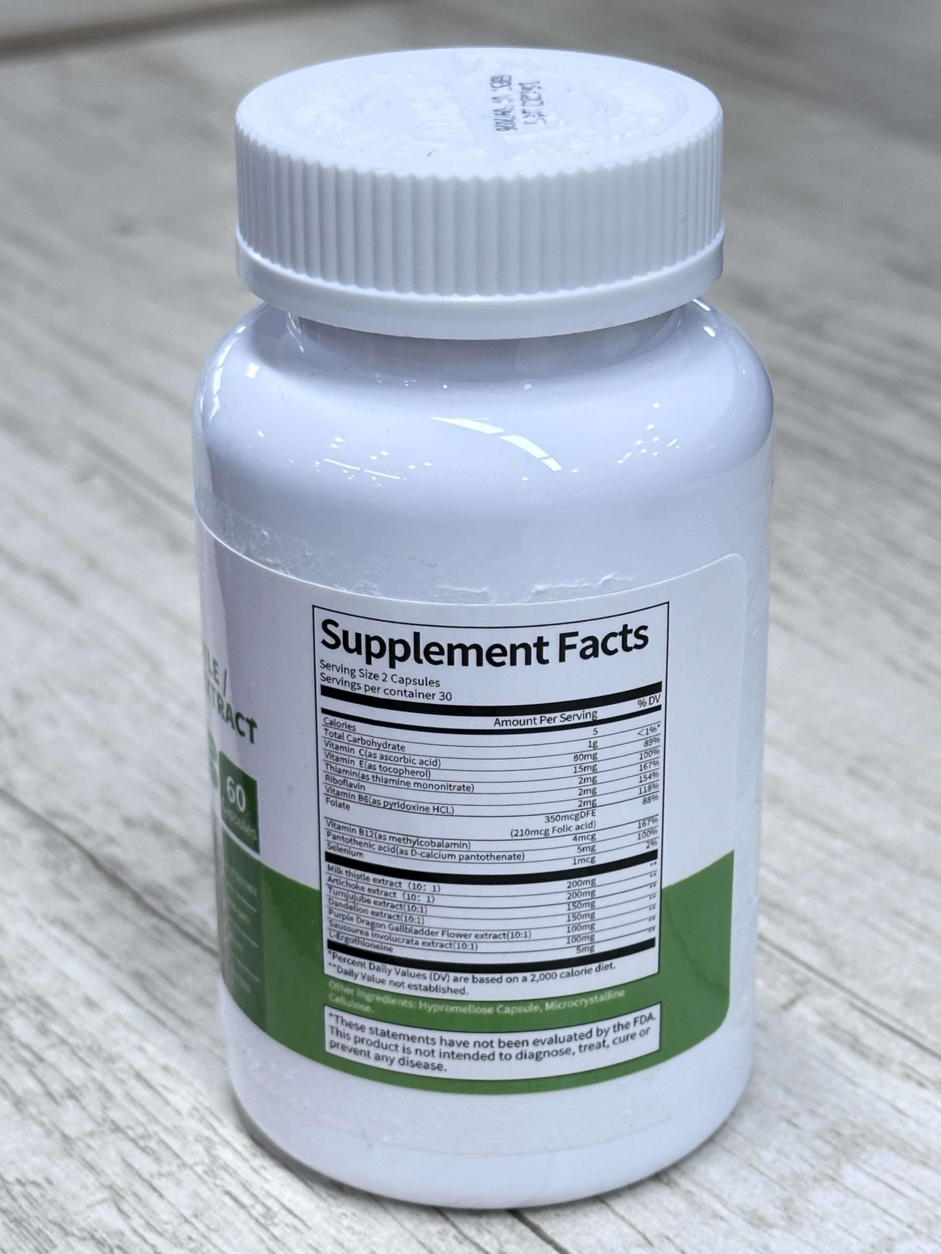 Natural herbal remedy for liver health