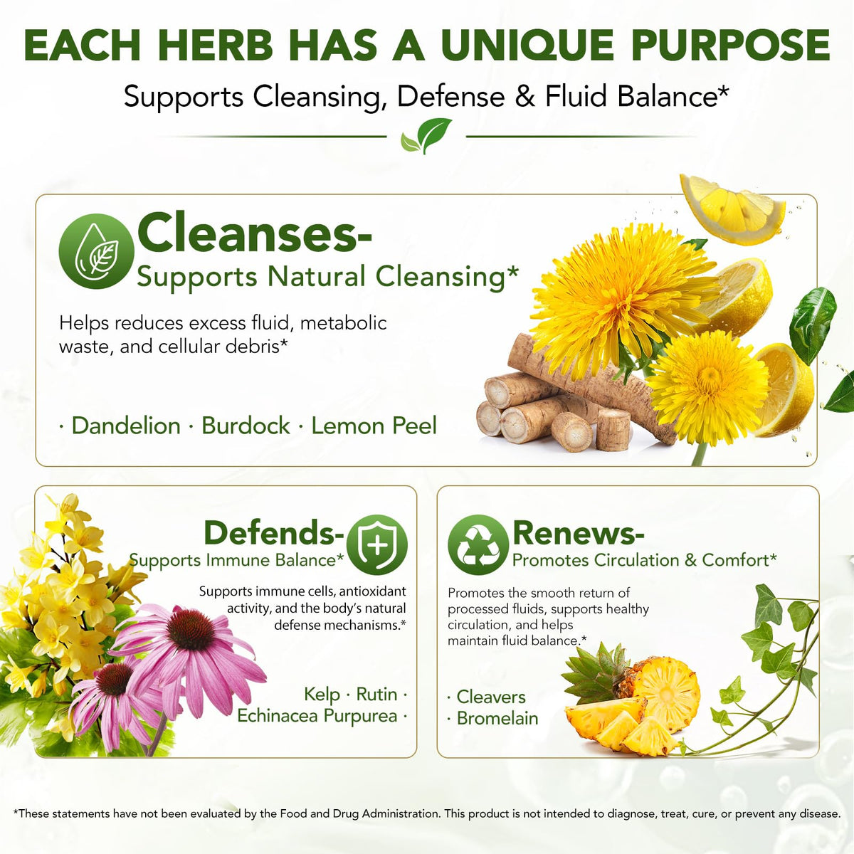 Natural herbal remedy for lymph health