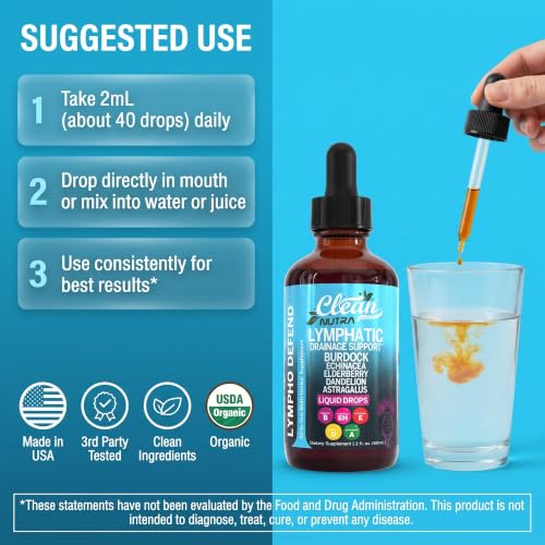 Natural herbal remedy for lymphatic health