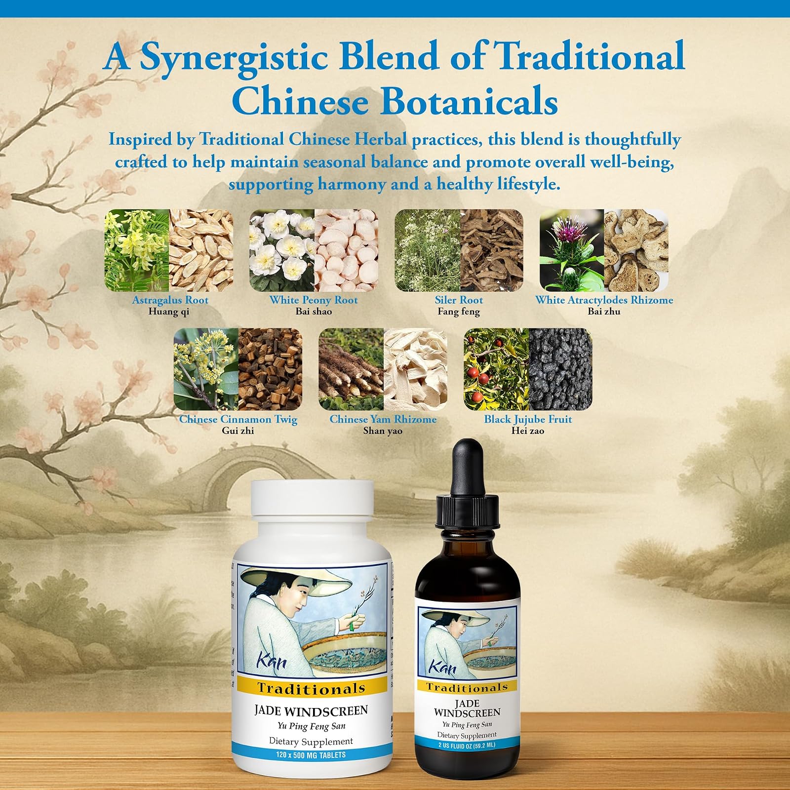 Natural herbal remedy for seasonal health