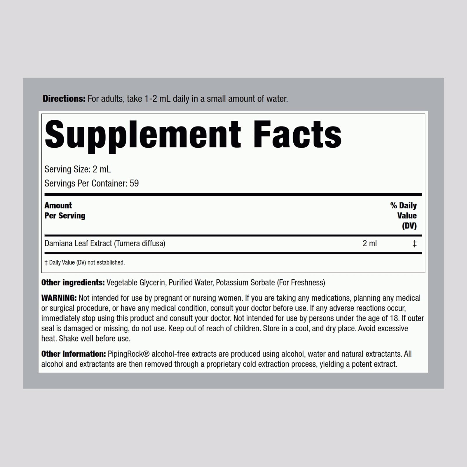 Natural herbal remedy for wellness