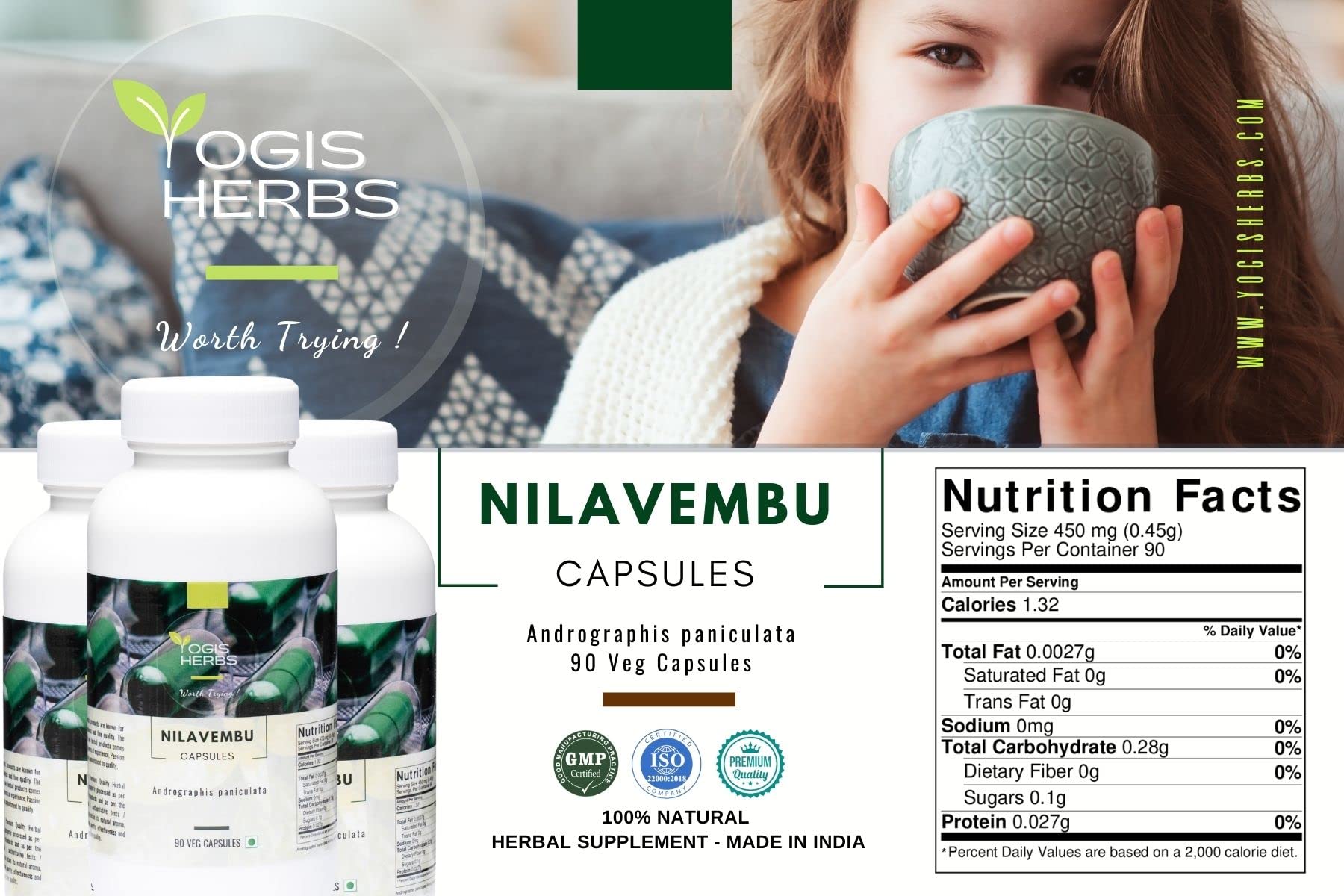 Natural herbal remedy for wellness