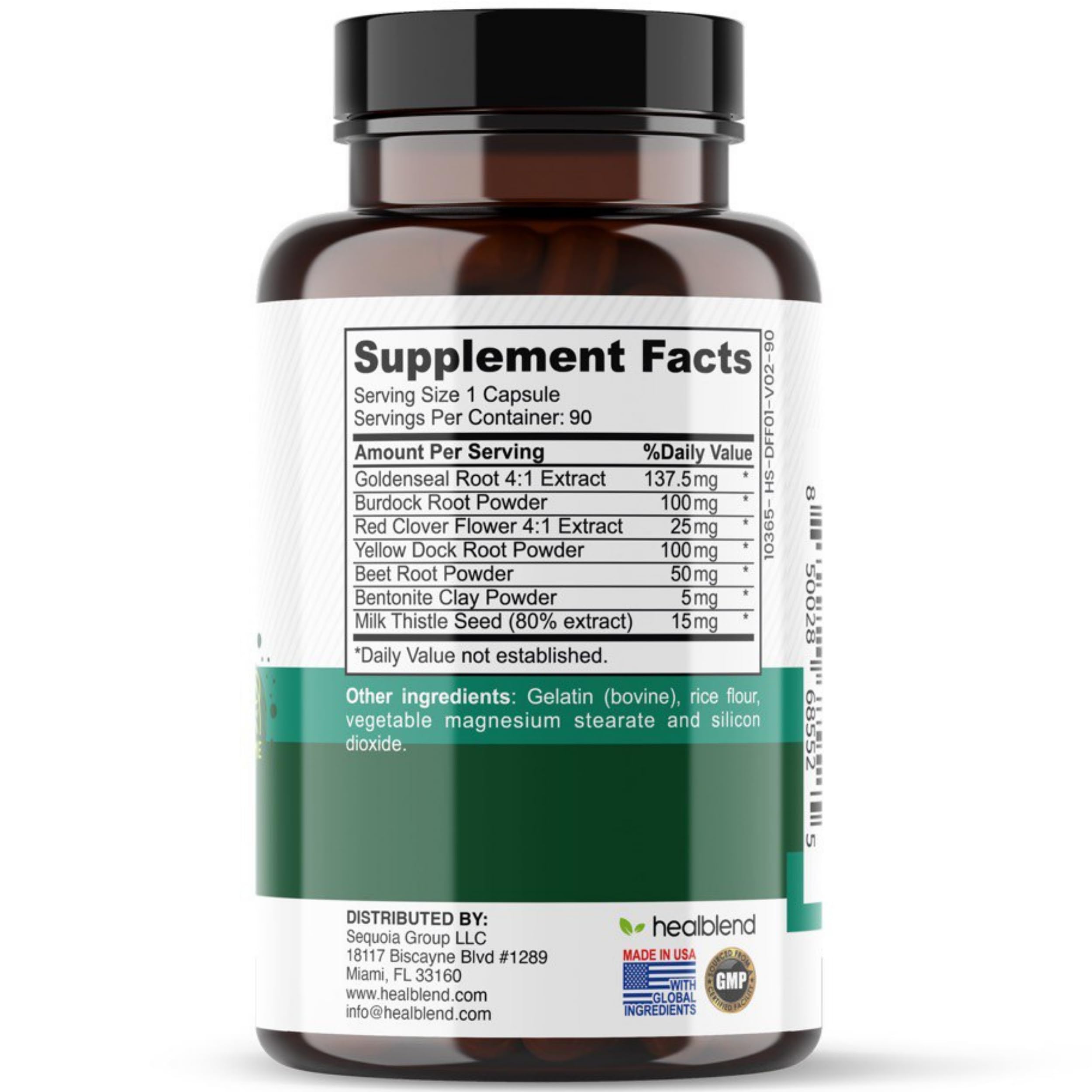 natural herbal remedy goldenseal capsules