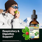Natural herbal remedy Goldenseal extract