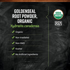 natural herbal remedy goldenseal powder