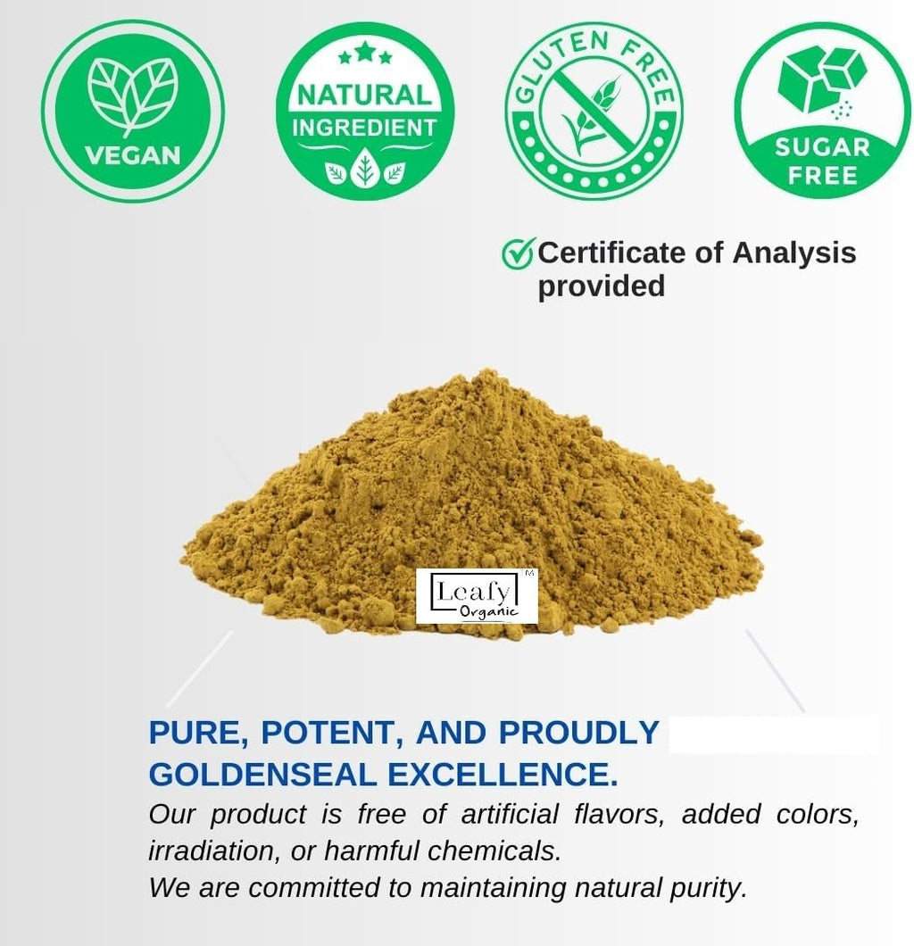 natural herbal remedy goldenseal powder