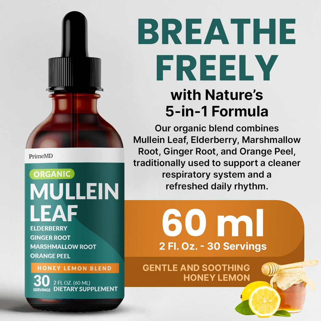Natural herbal remedy PrimeMD Mullein