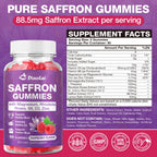 Natural herbal remedy Saffron gummies