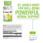 Natural herbal remedy St John's Wort 325 mg