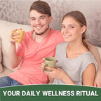 Natural herbal remedy tea bags