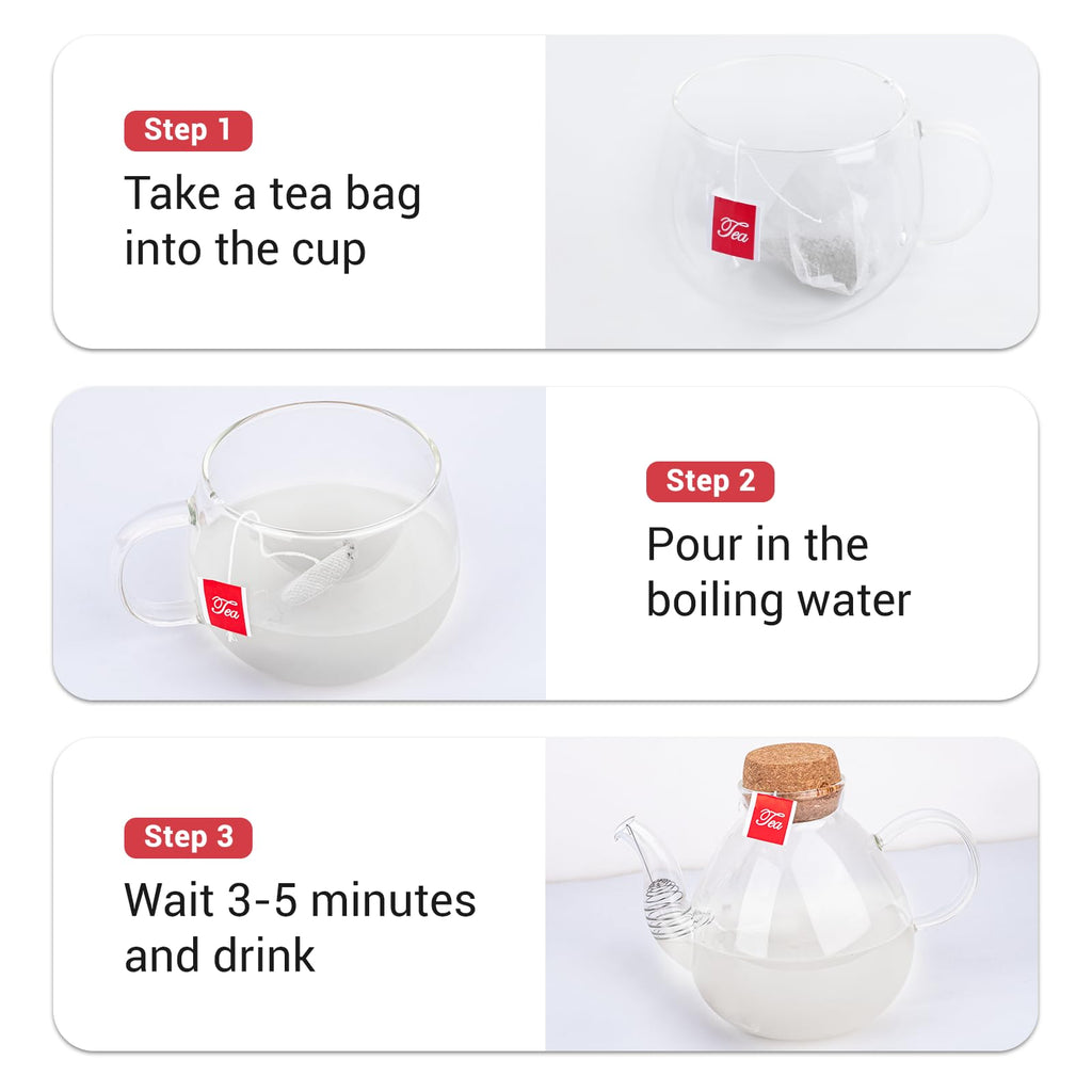 natural herbal remedy tea bags
