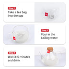 natural herbal remedy tea bags