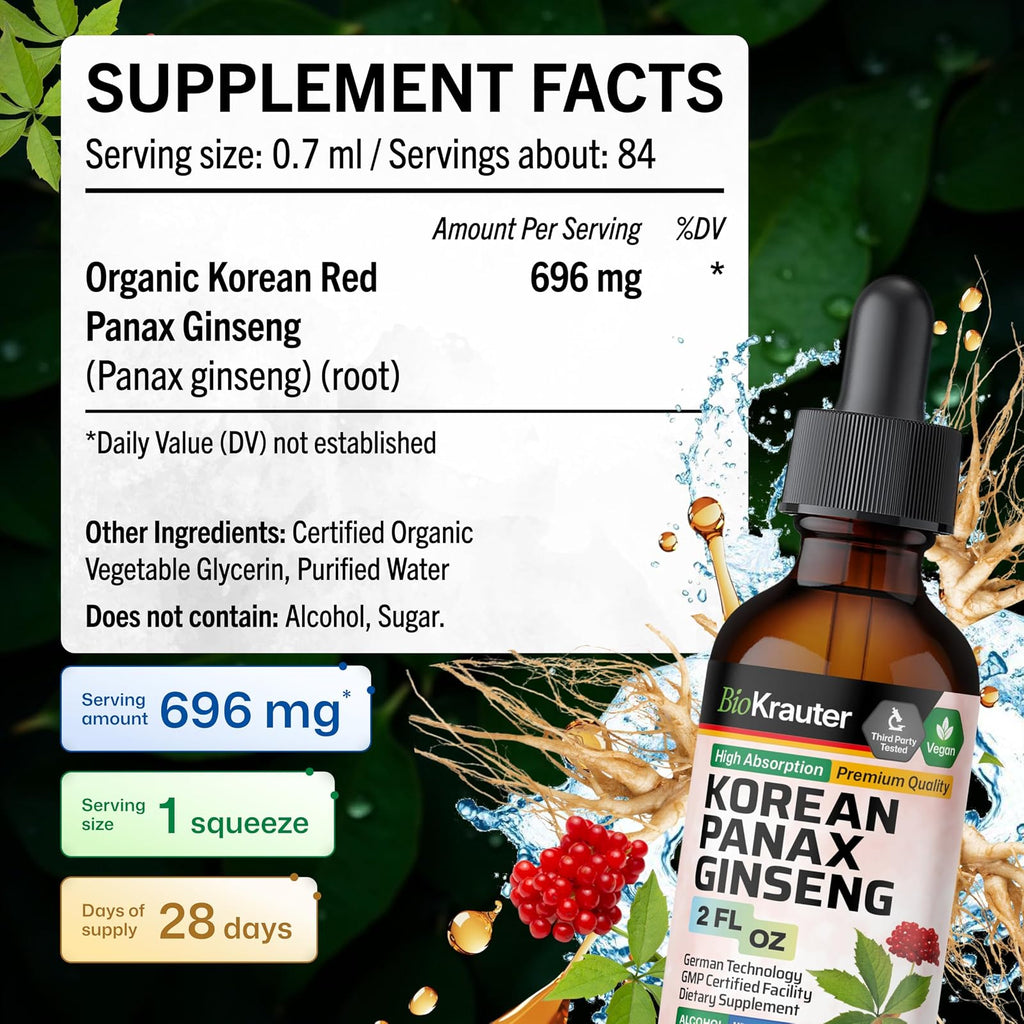natural herbal remedy with ginseng