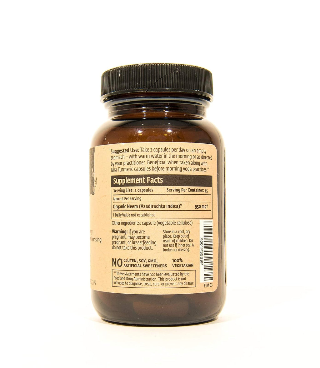 Natural herbal remedy with ISHA Neem