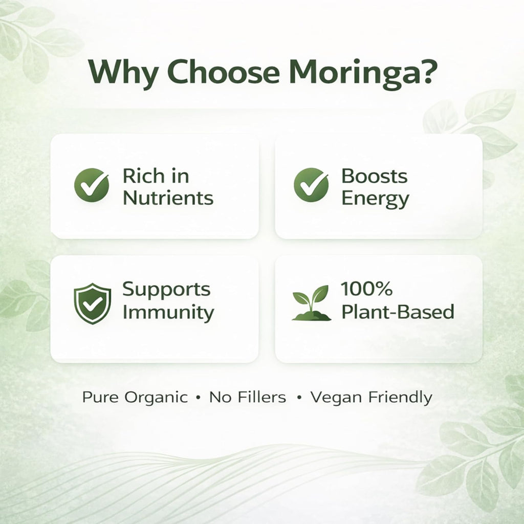 Natural herbal remedy with moringa