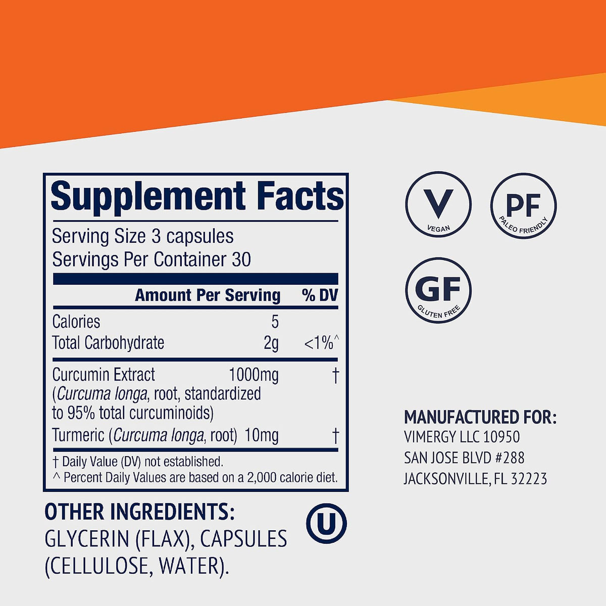 natural herbal remedy with turmeric