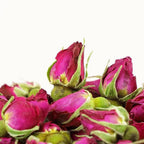 natural herbal rosebud infusion