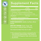 Natural herbal supplement capsules