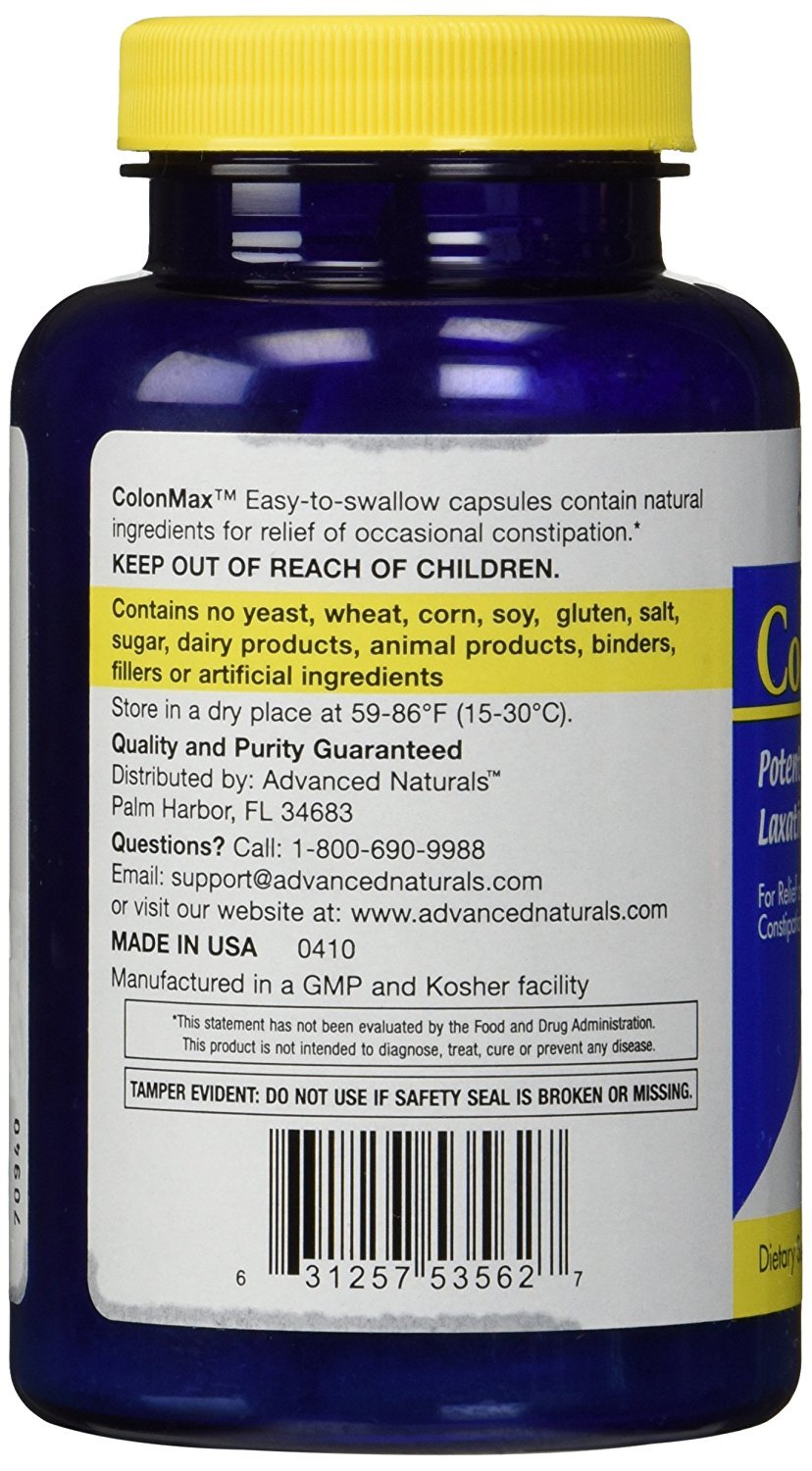 Natural herbal supplement ColonMax