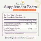 Natural herbal supplement for anxiety support