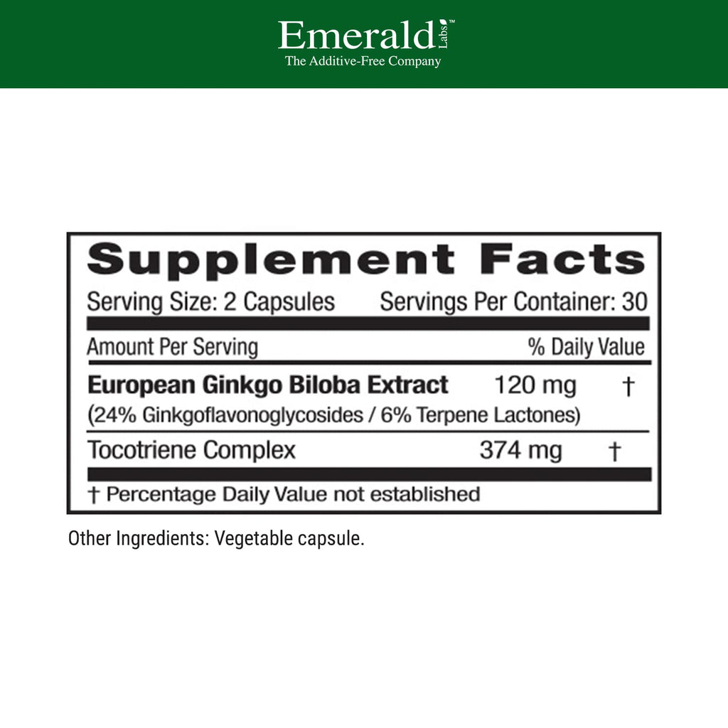 Natural herbal supplement for cognitive health