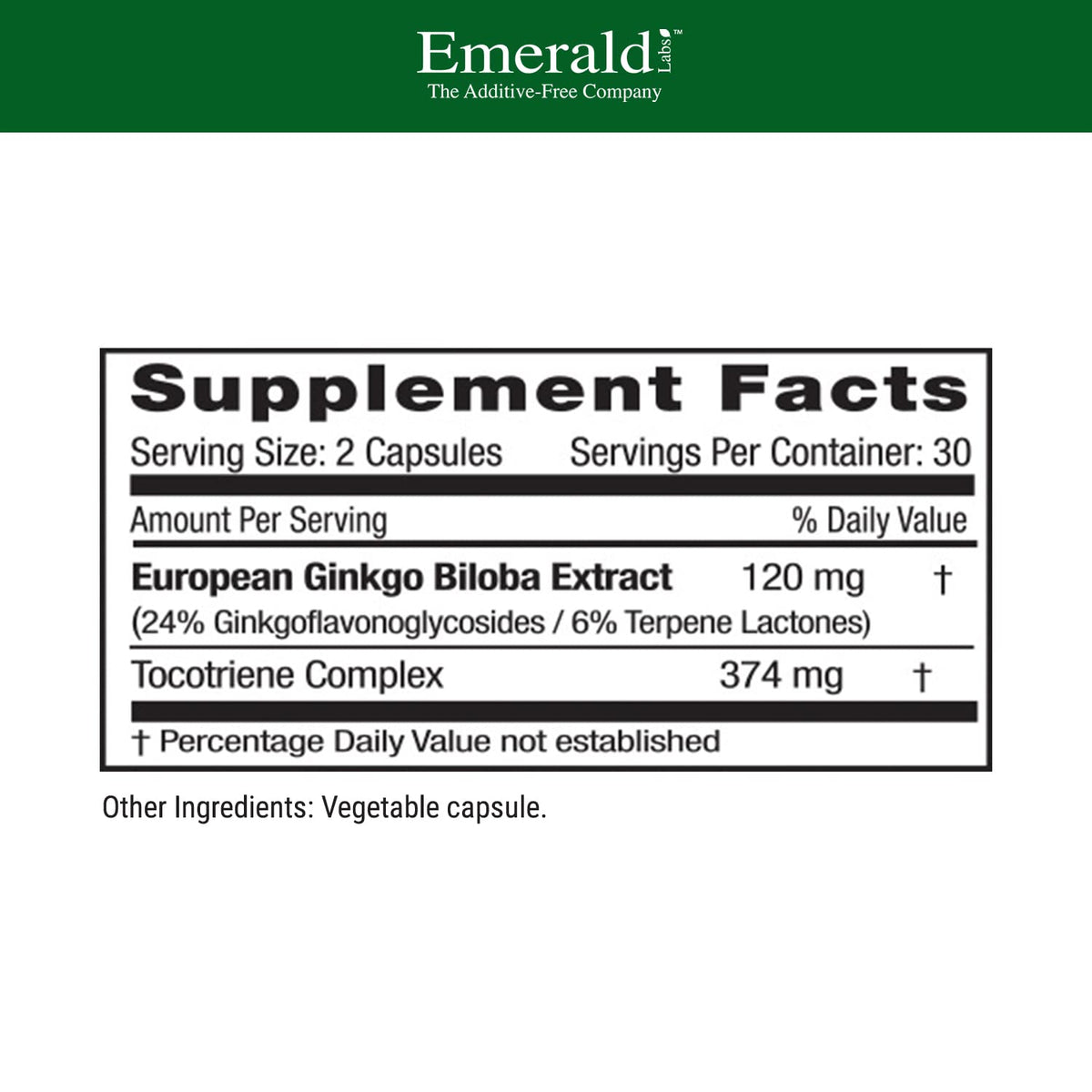 Natural herbal supplement for cognitive health