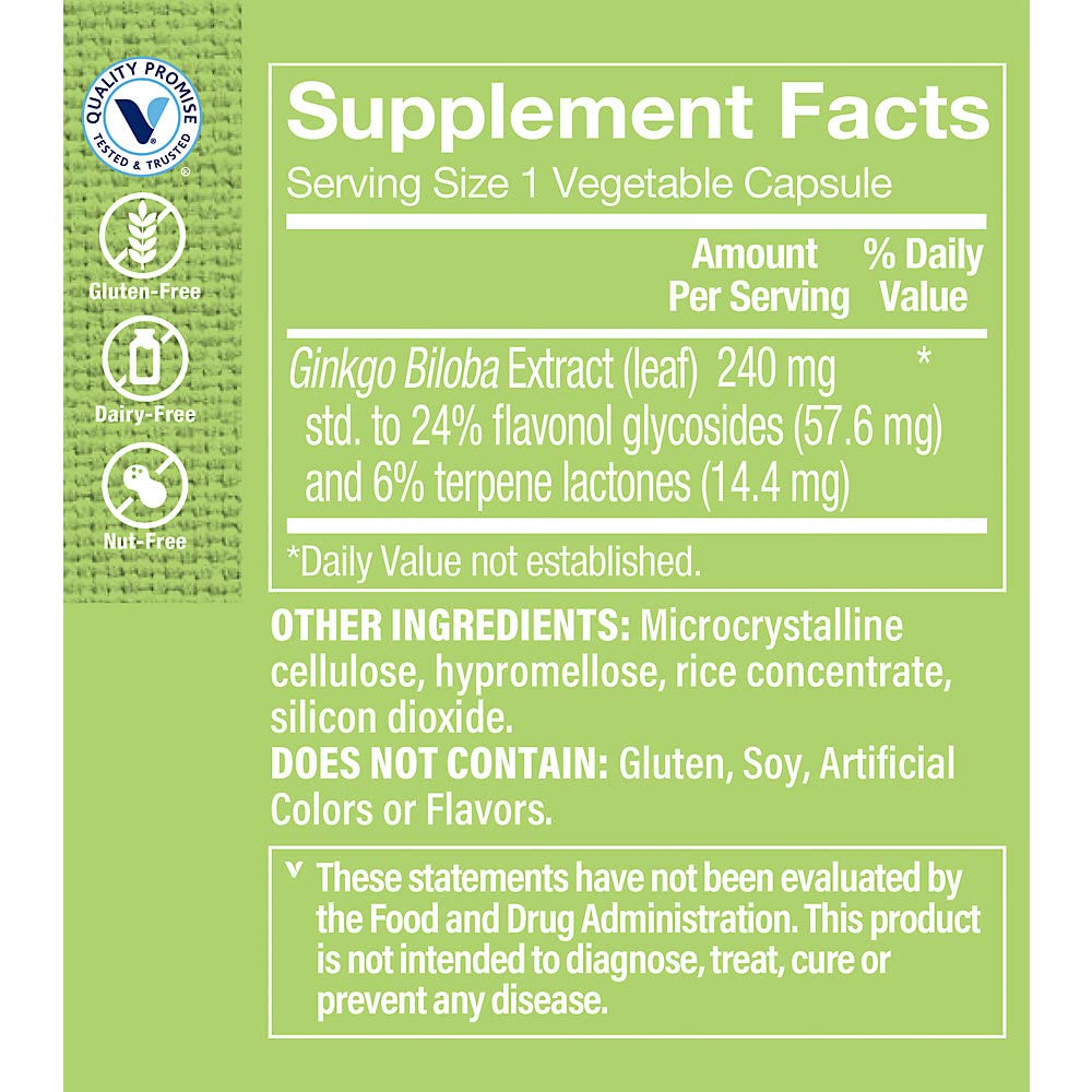 Natural herbal supplement for cognitive health