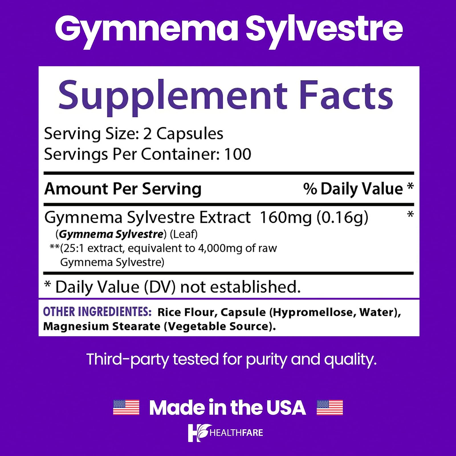 Natural herbal supplement for cravings