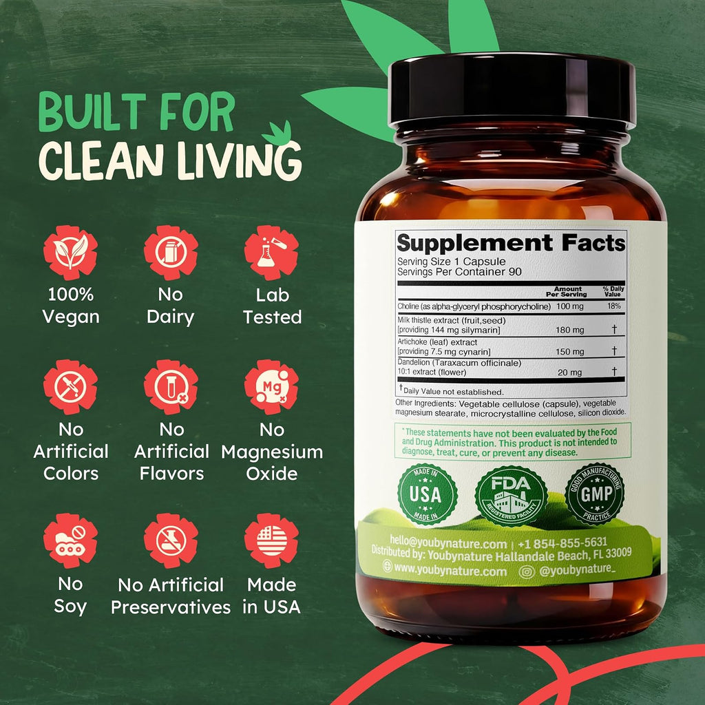 Natural herbal supplement for detox