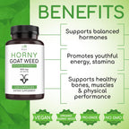 Natural herbal supplement for energy boost