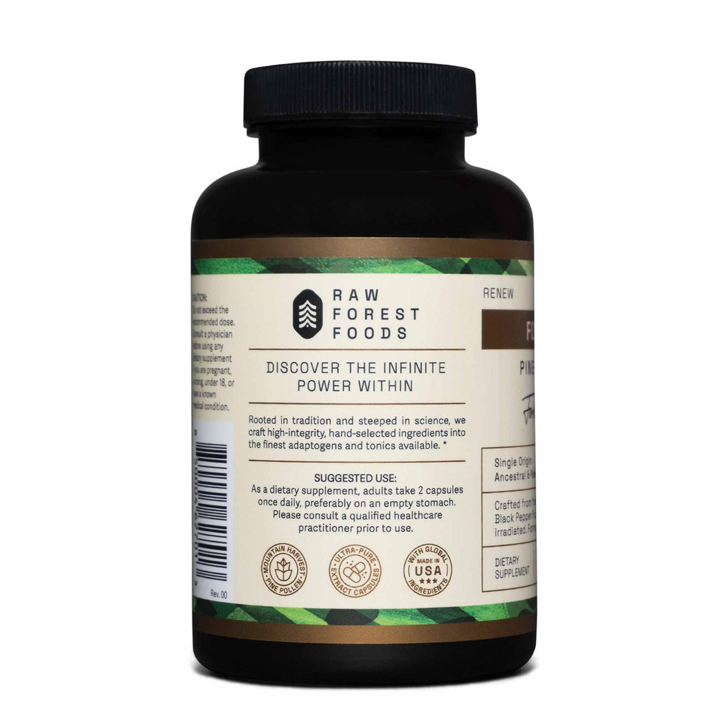 Natural herbal supplement for energy