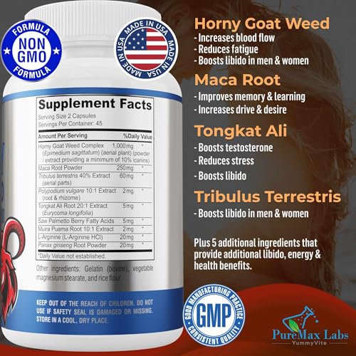 Natural herbal supplement for energy