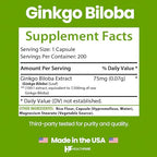 Natural herbal supplement for memory