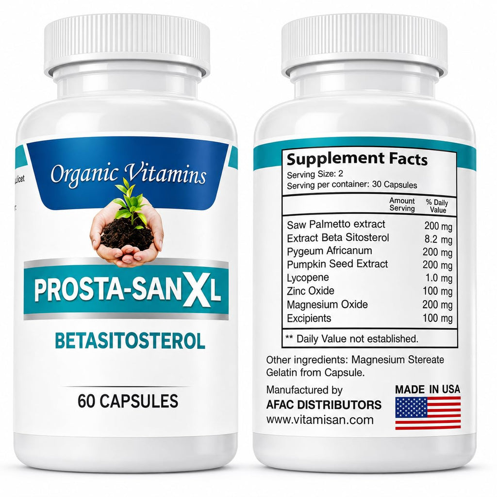 Natural herbal supplement for men