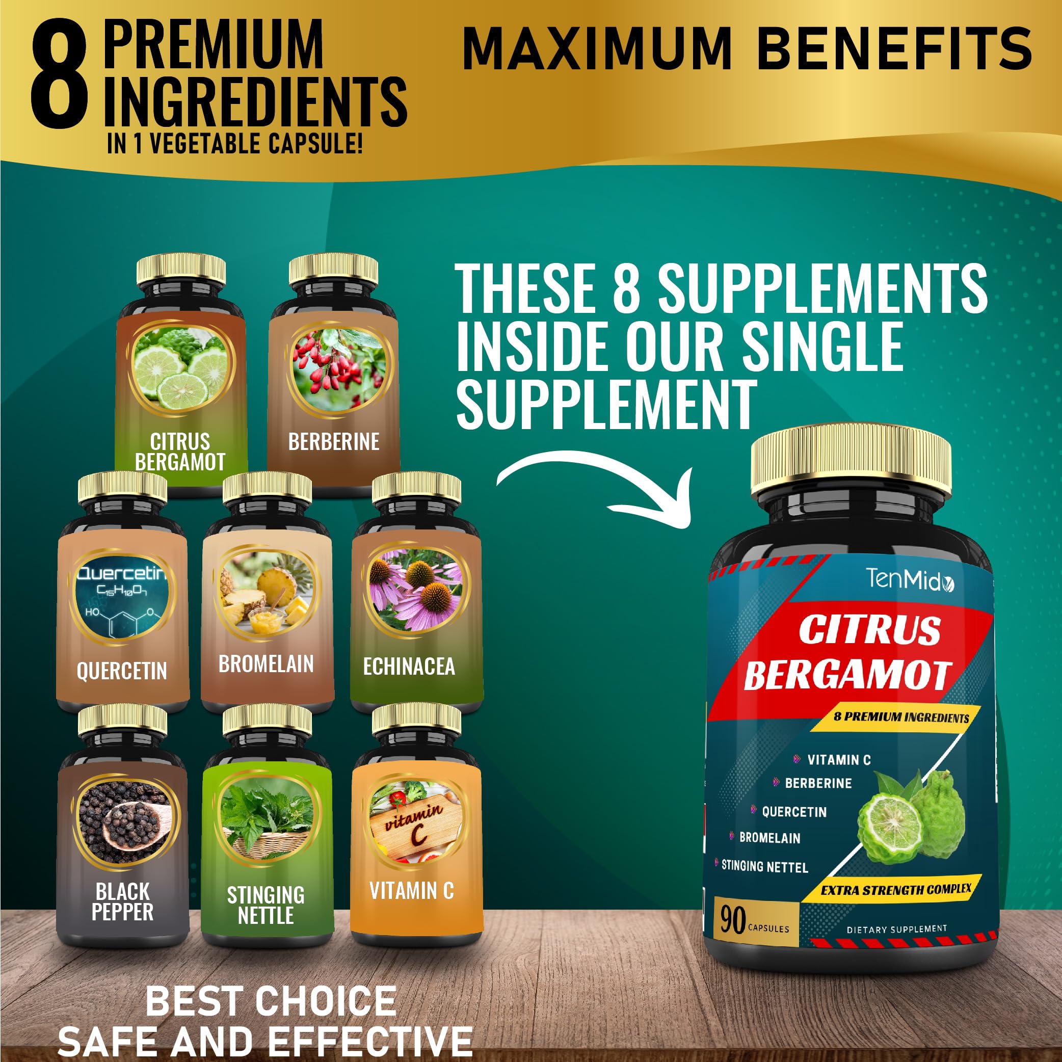 Natural herbal supplement for seasonal wellness