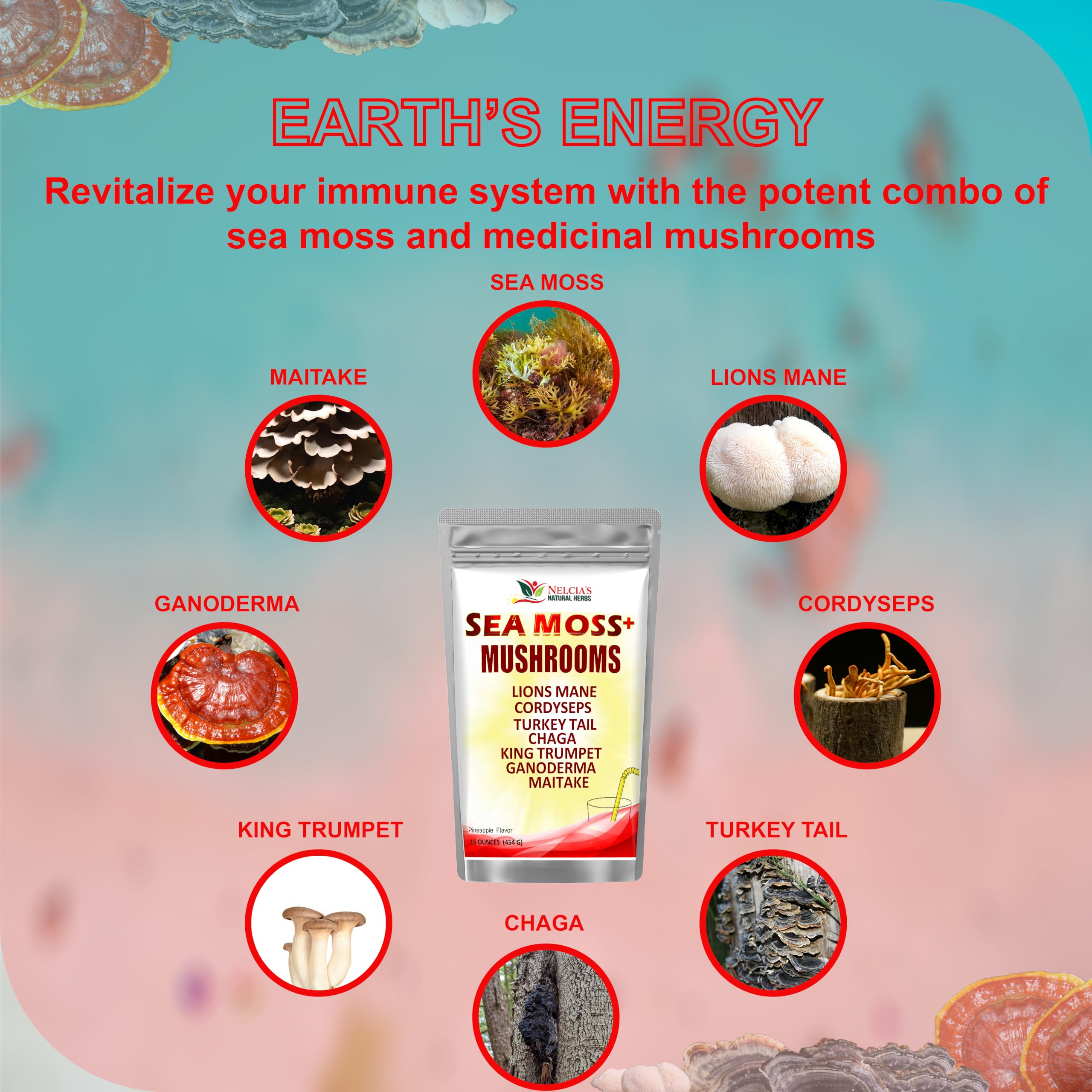 Natural herbal supplement for vitality