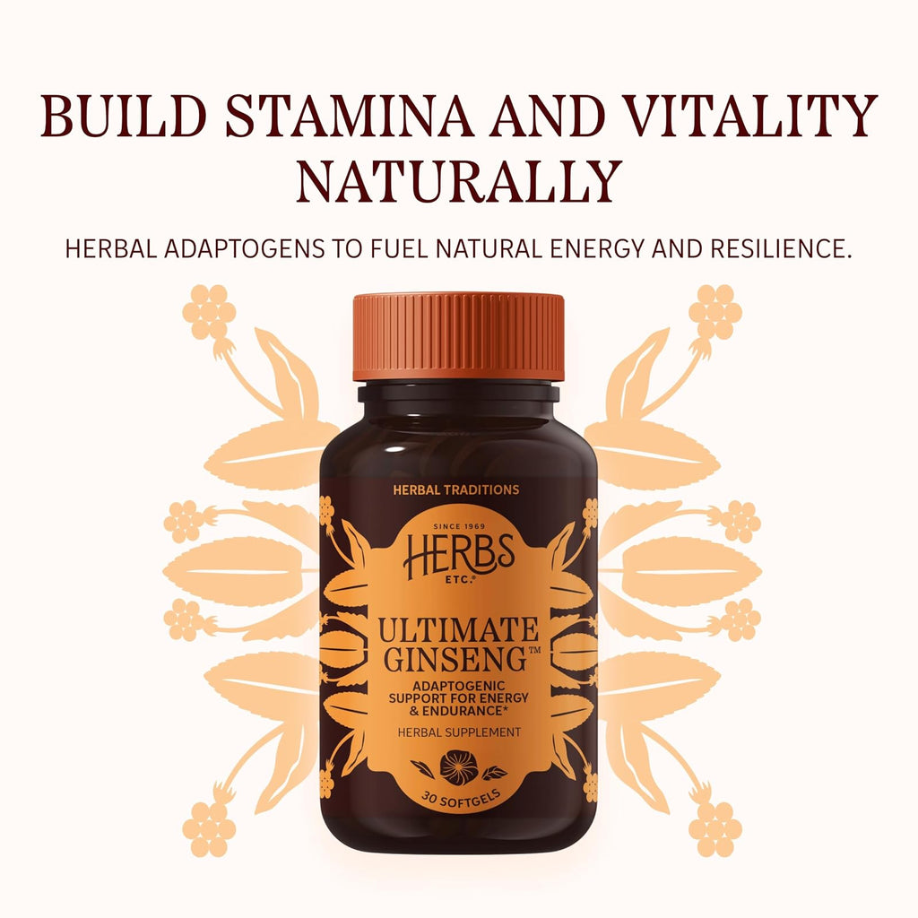 Natural herbal supplement for vitality
