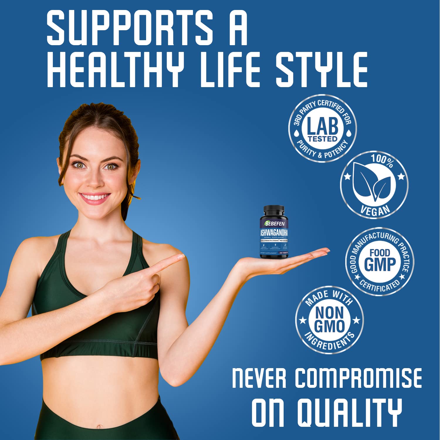 Natural herbal supplement for vitality