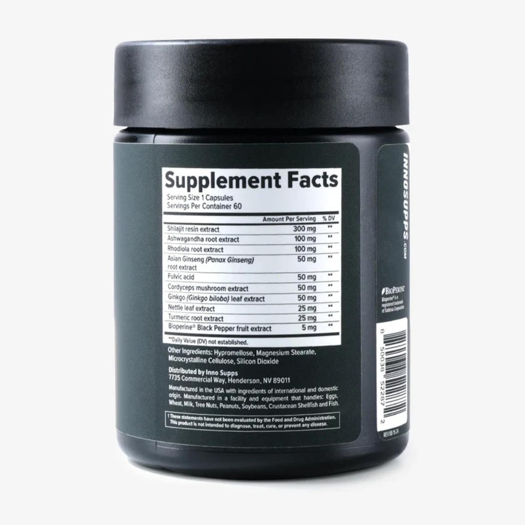 Natural herbal supplement for vitality