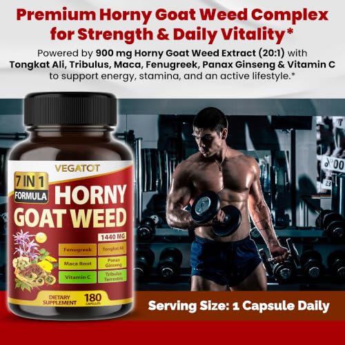 Natural herbal supplement for vitality