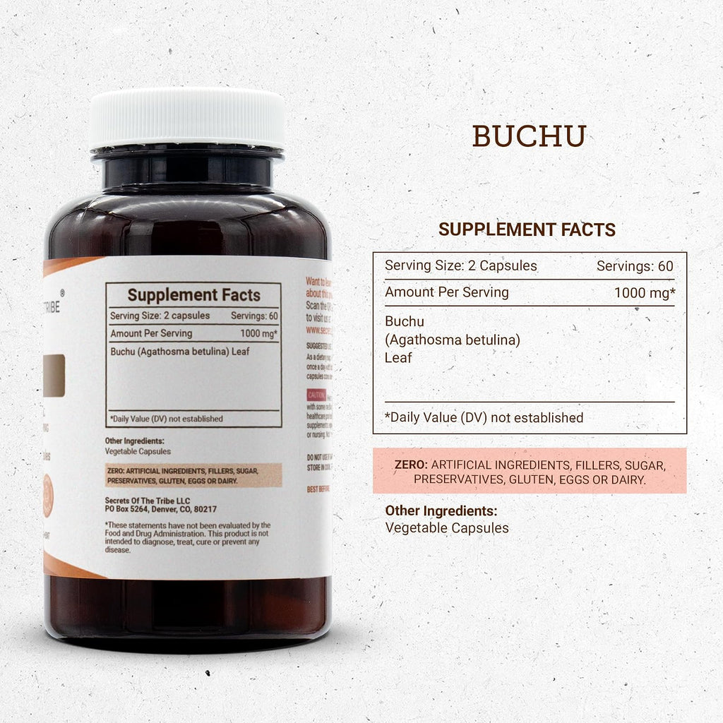 Natural herbal supplement for vitality