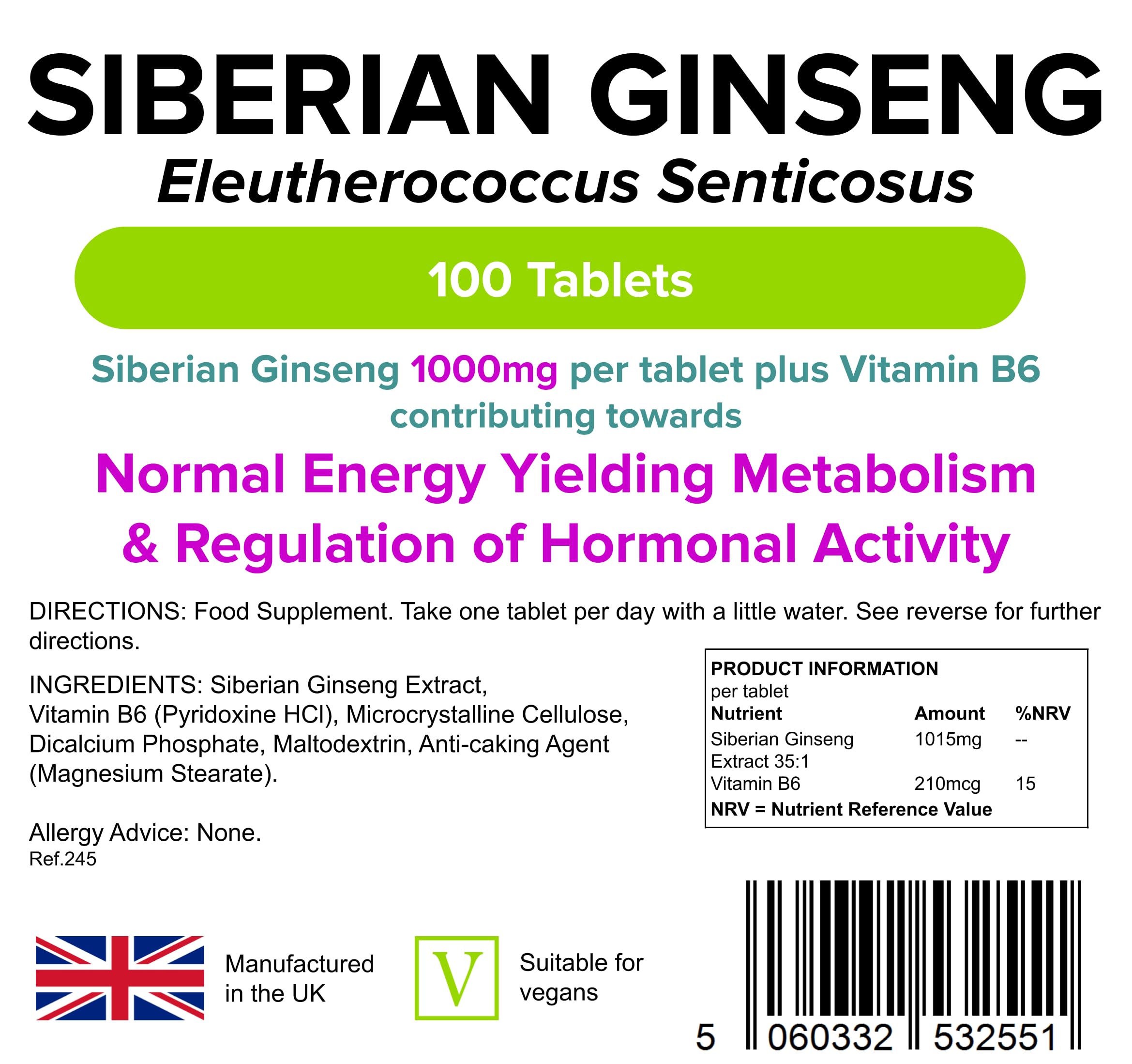 natural herbal supplement for wellness