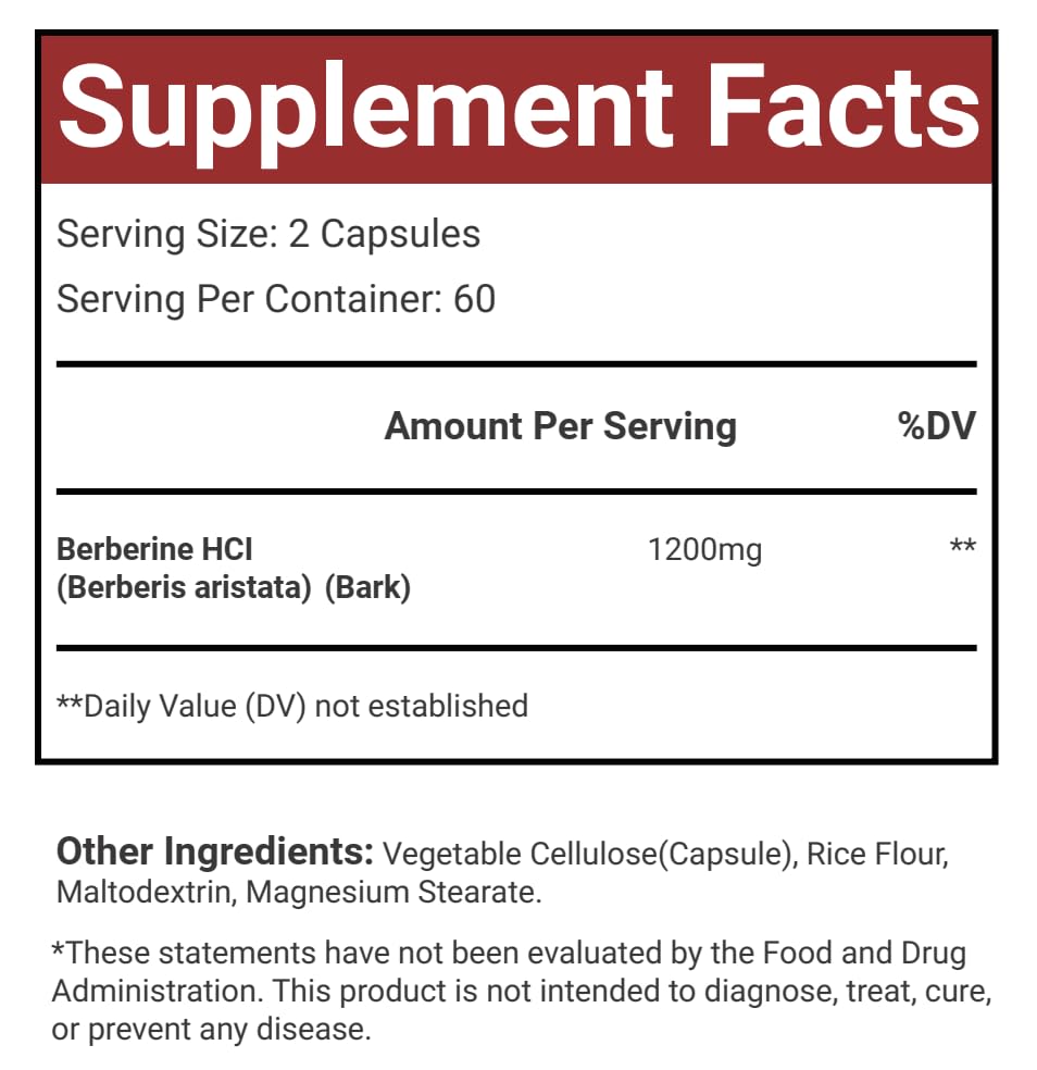 Natural herbal supplement for wellness