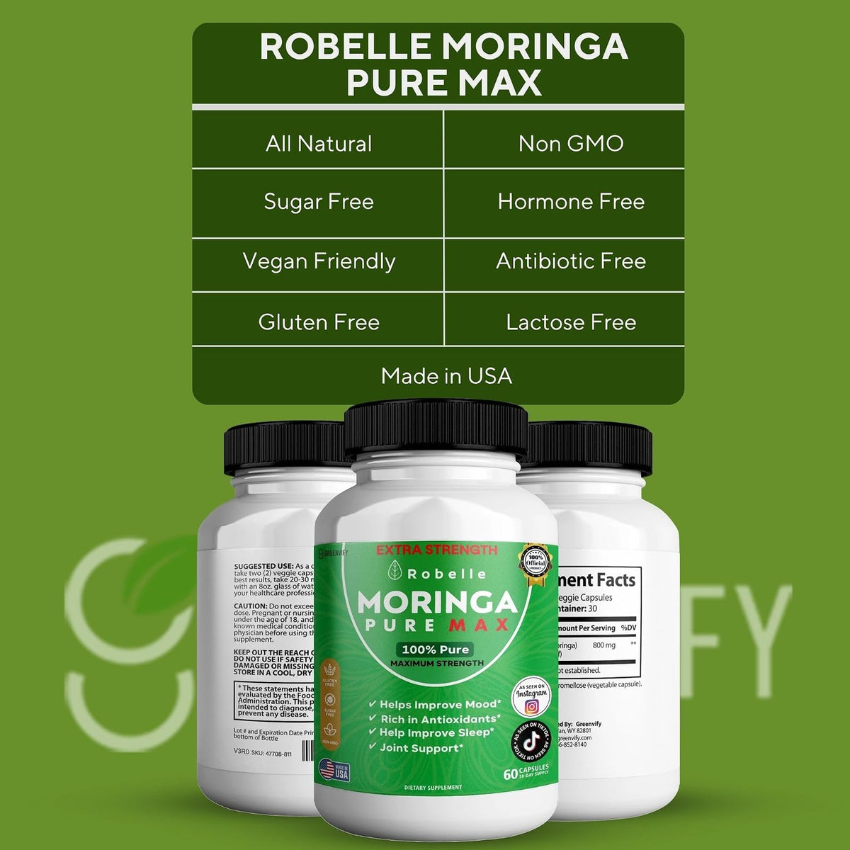 Natural herbal supplement for wellness