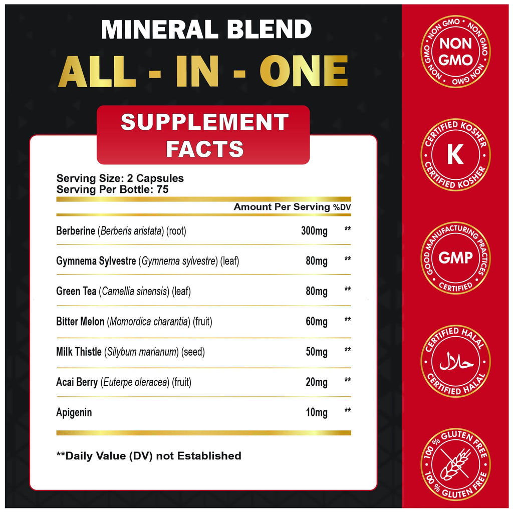 Natural herbal supplement for wellness