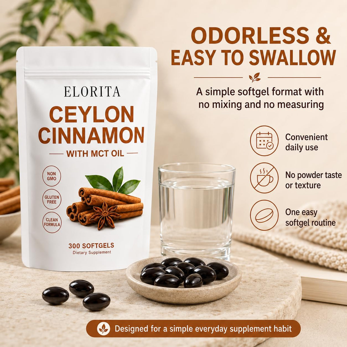 Natural herbal supplement for wellness